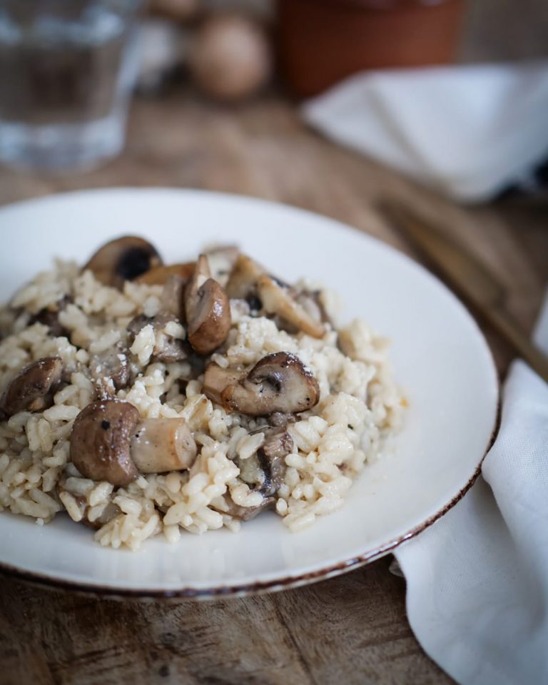 Recette facile de Risotto aux champignons - Bonjour Darling