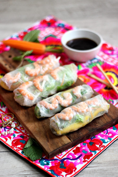 Recette de spring rolls - Bonjour Darling